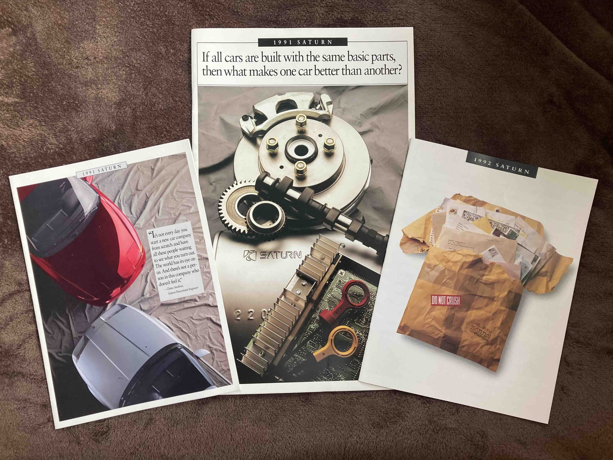 Saturn S-Series Brochures - The Saturn Archive